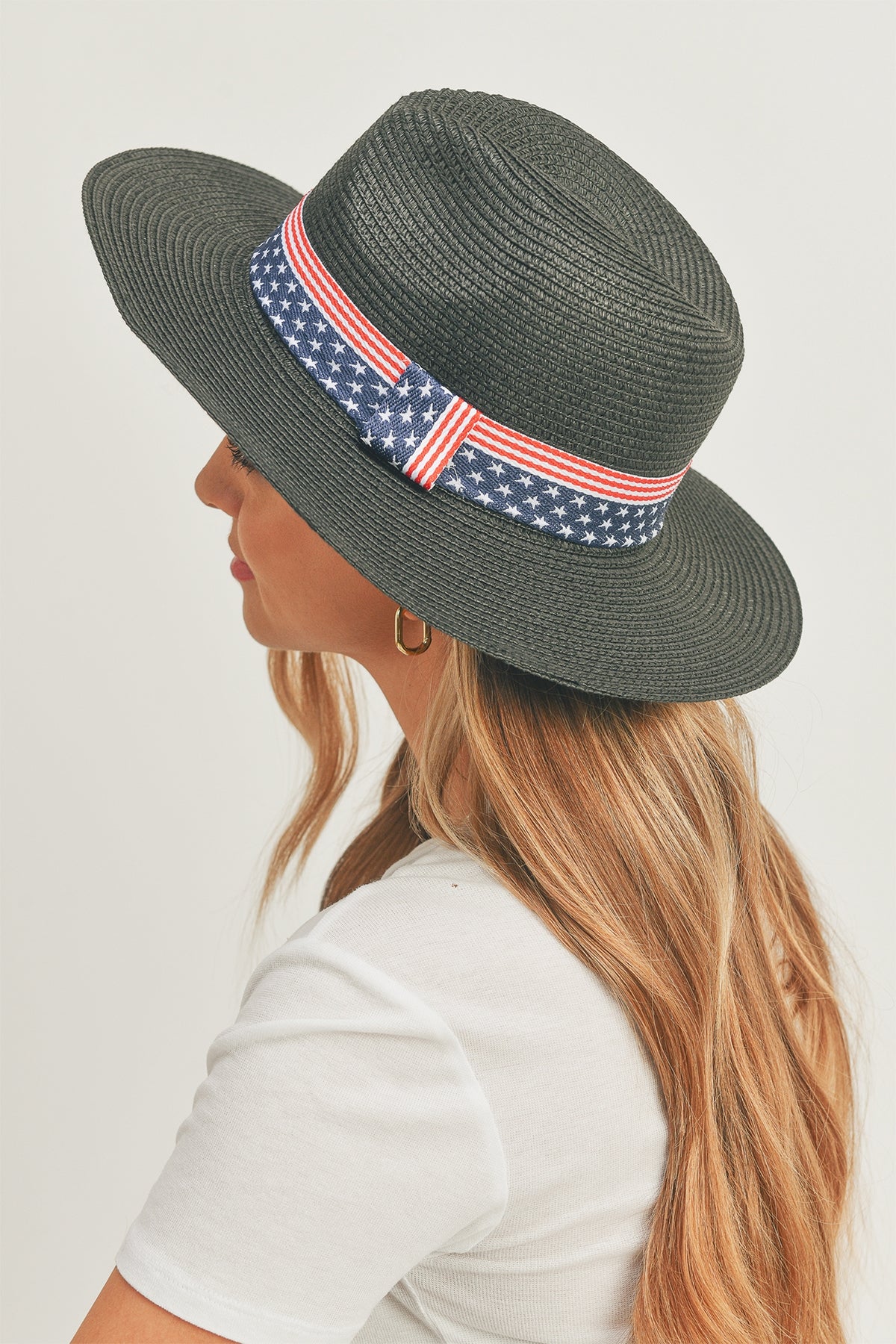 AMERICAN FLAG SUN HAT – Riah Fashion