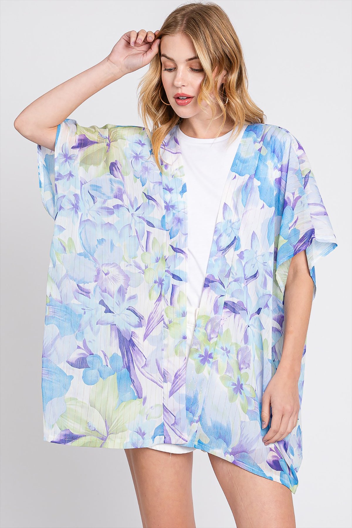 FLORAL PRINT COVER-UP – Riah Fashion