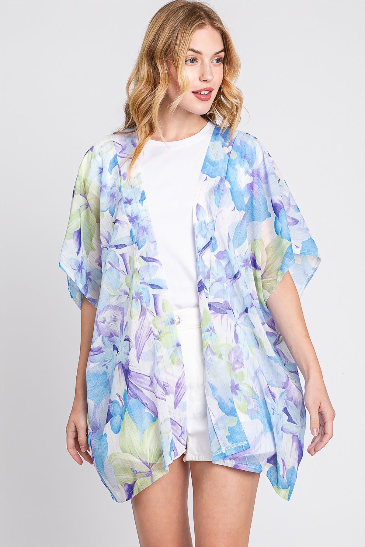 FLORAL PRINT COVER-UP – Riah Fashion