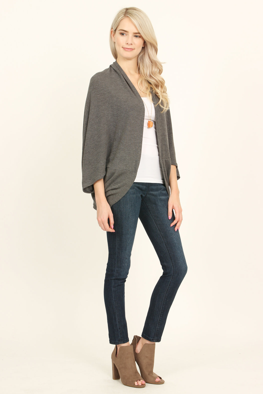 Open Front Dolman Cardigan – Riah Fashion