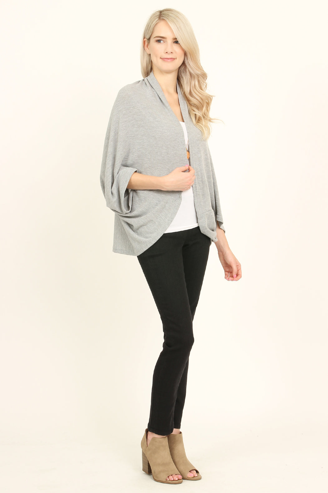 Open Front Dolman Cardigan – Riah Fashion